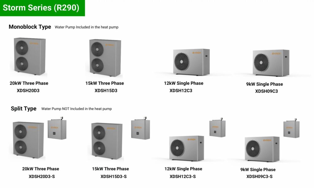 Residential R290 Inverter Air to Water Heat Pump – EXINDA | Heat Pump Brand